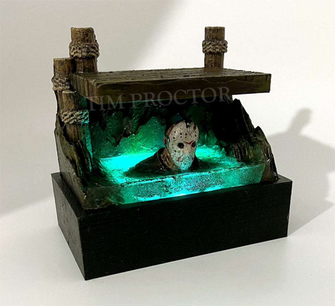 Jason Light up Diorama - Etsy