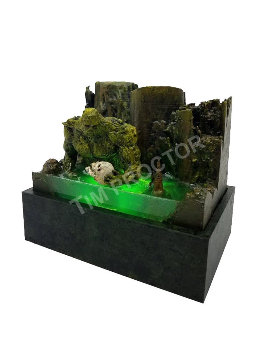 SWAMP CREATURE Light up Diorama - Etsy