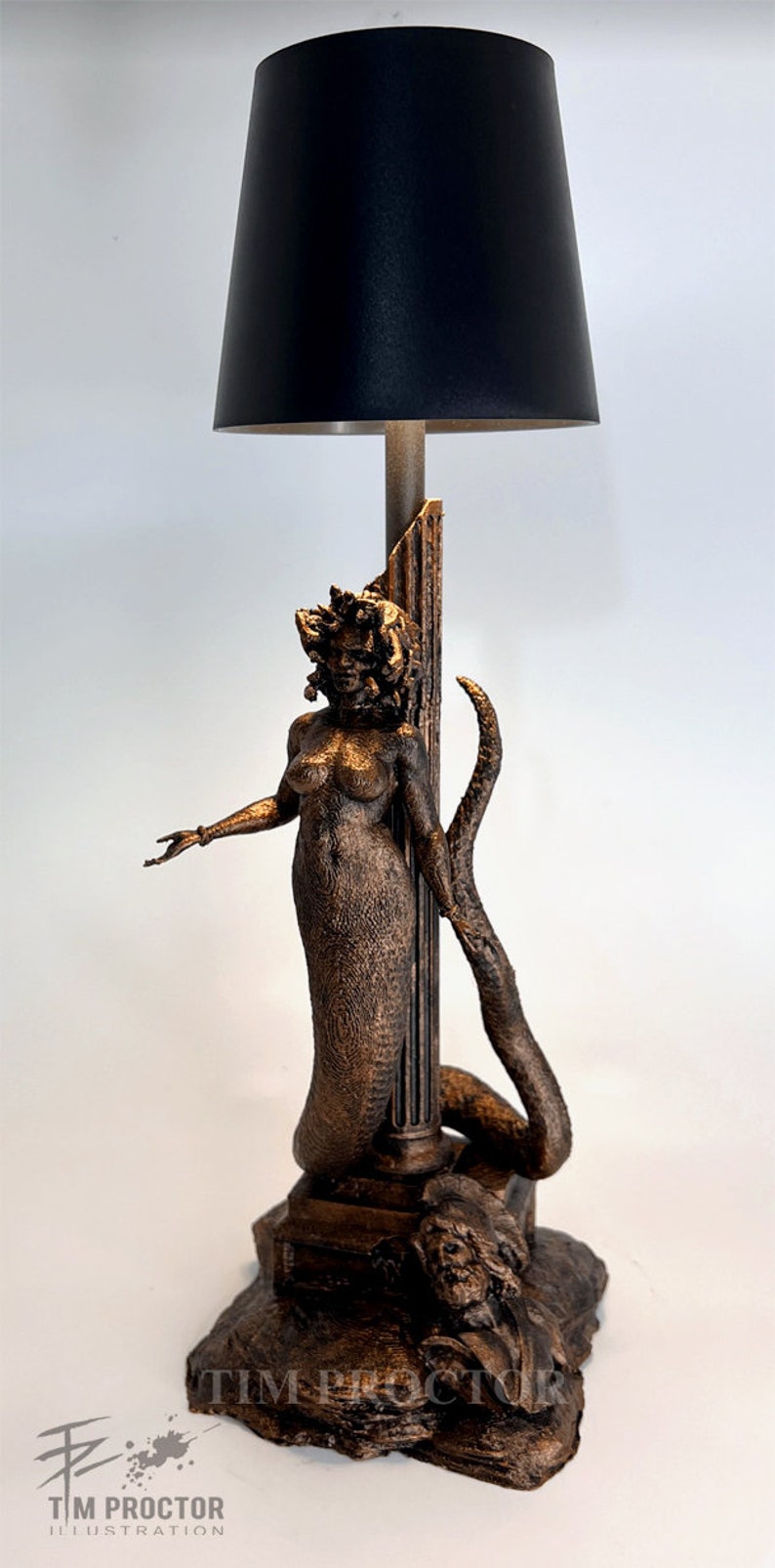 MEDUSA LAMP - Etsy