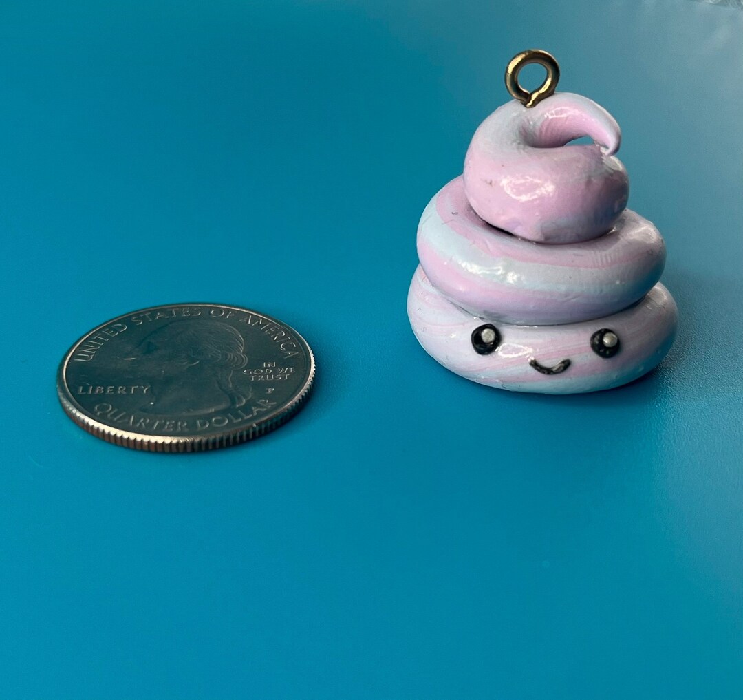 Unicorn Poop Polymer Clay Charm - Etsy