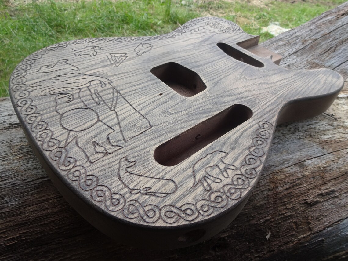 Unique Custom Made Telecaster Style Guitar Bodies - Etsy Norway