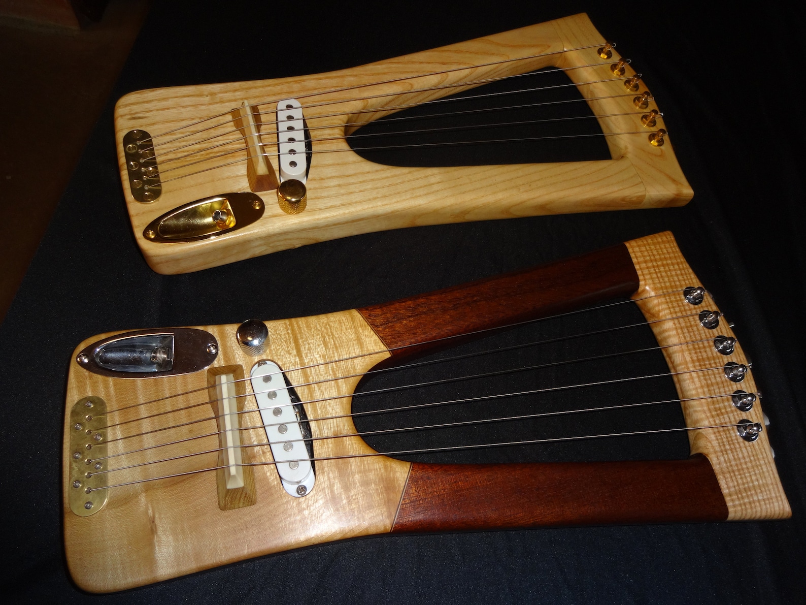 Ukulele/saxon Electric Lyre Unique Instrument Hand Made From | Etsy