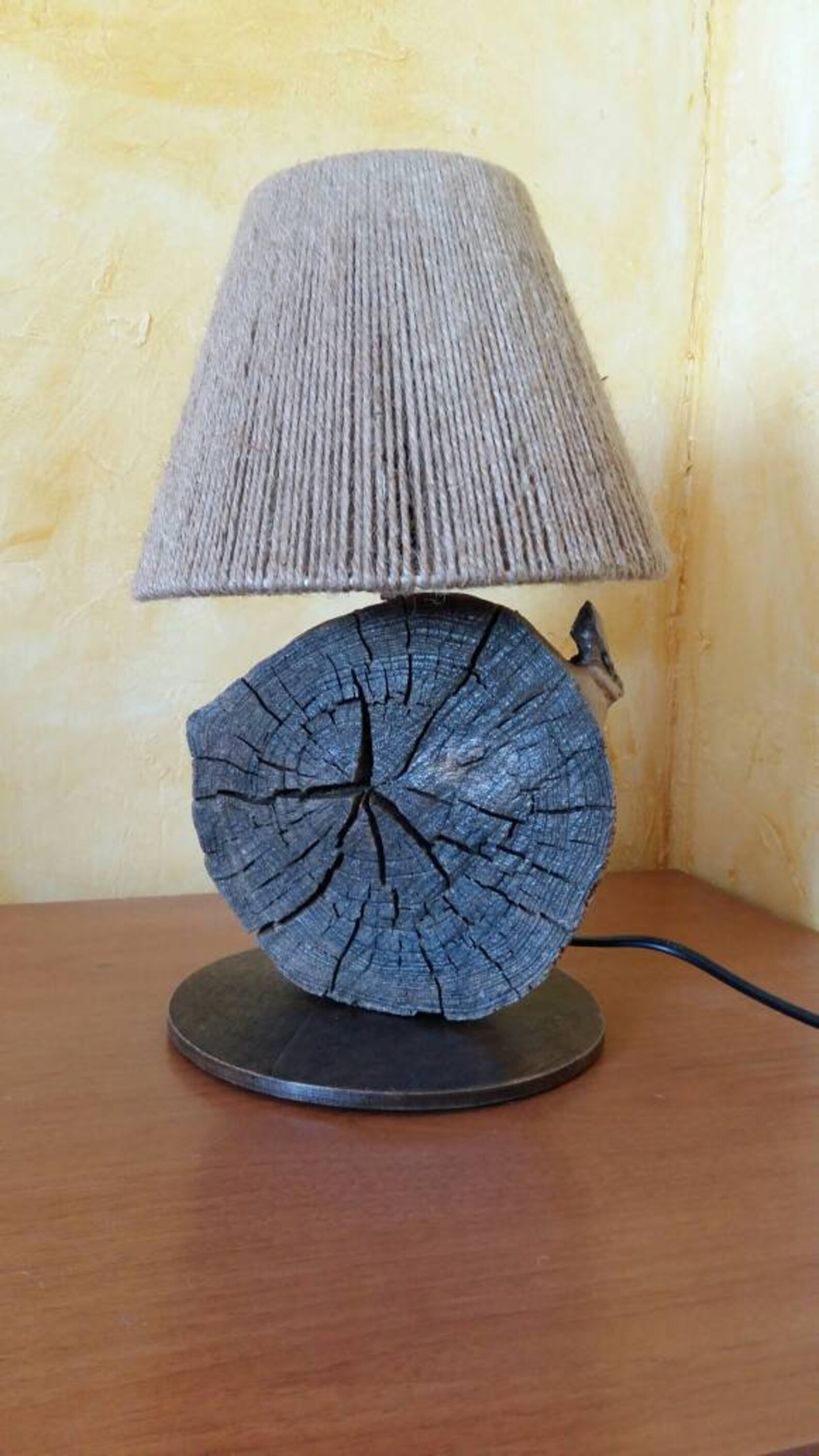 Wooden lamp, Wood table lamp, Table lamp, Wooden handmade lamp ...