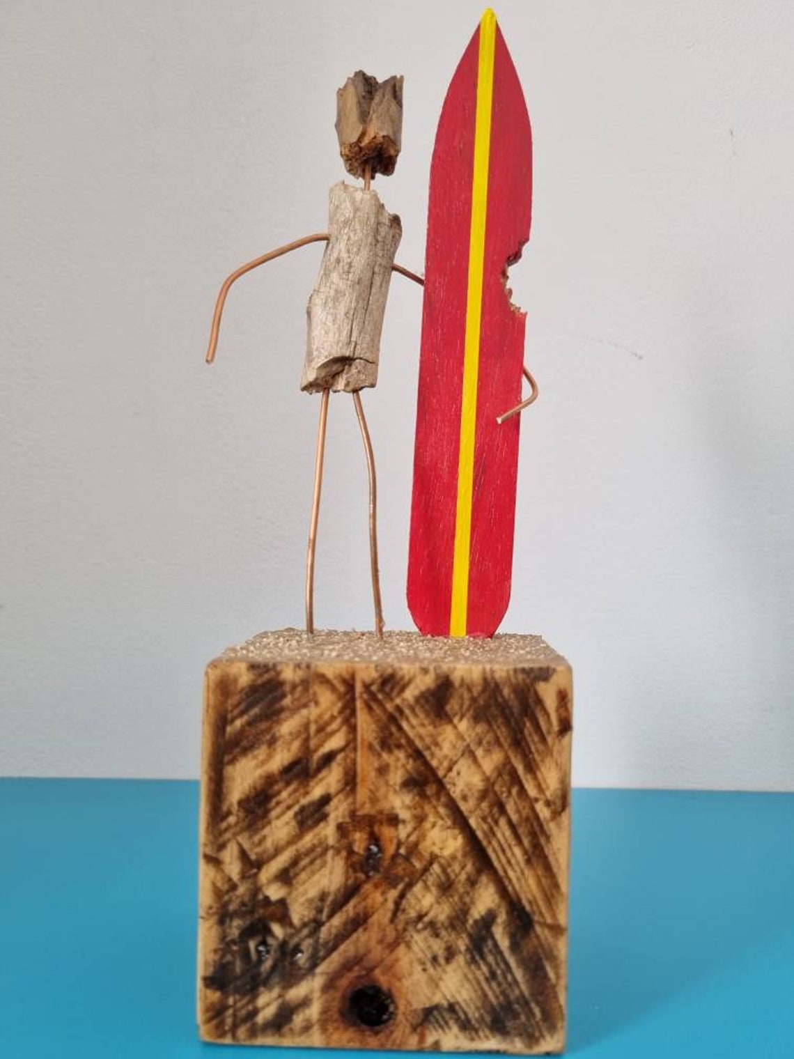 Surf,surfer,surfer on the Beach,surfer Statue,surfer Figure,wooden ...