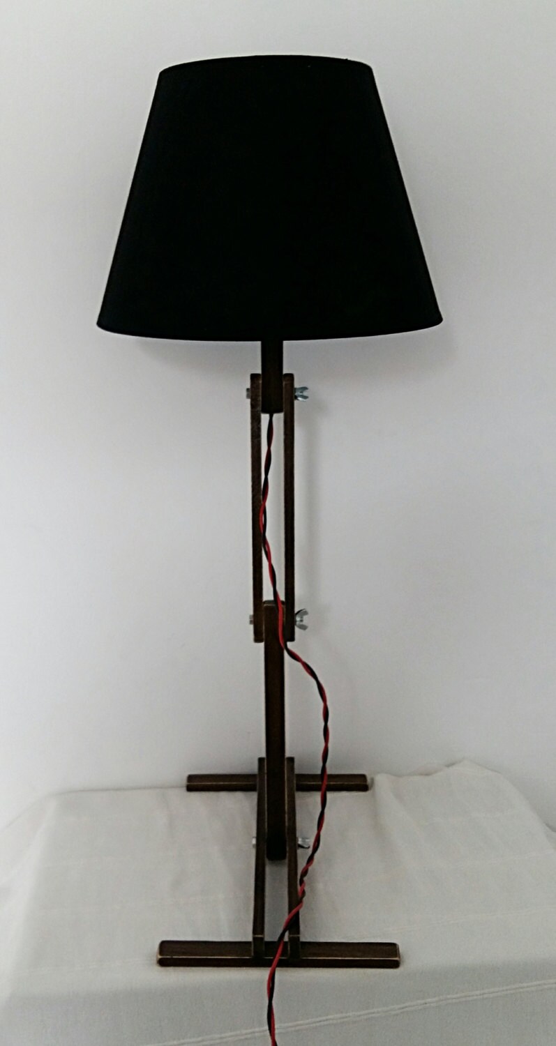 Flexible lamp, Flexible wooden lamp, Wooden lamp, Flexible desktop lamp ...