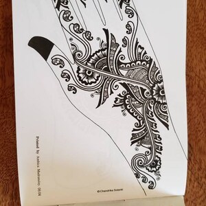 Henna Design Book FREE SHIPPING - Etsy