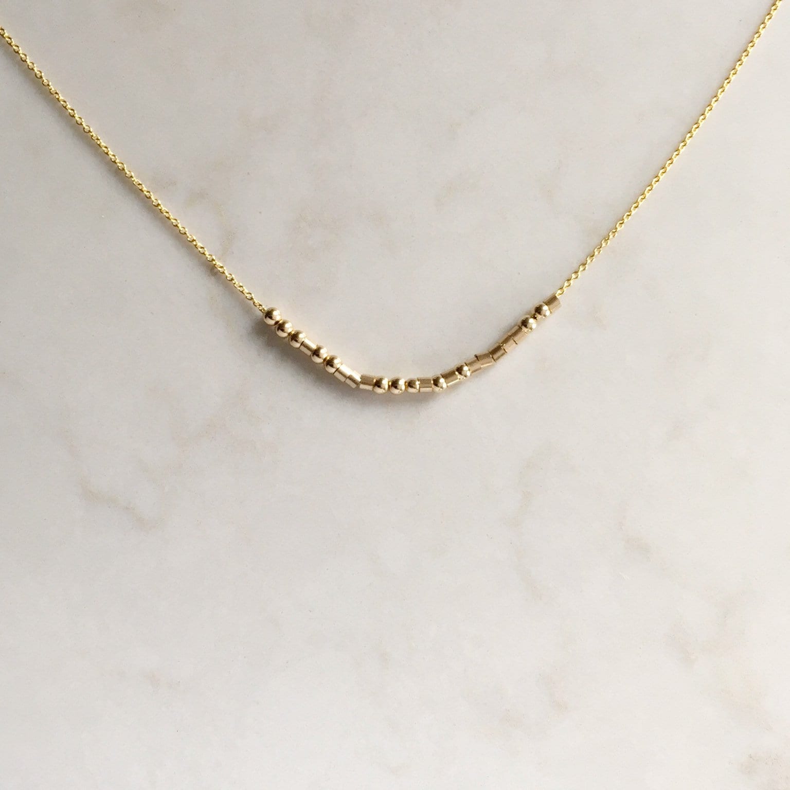 I Love You Morse Code Necklace Secret Message Necklace - Etsy