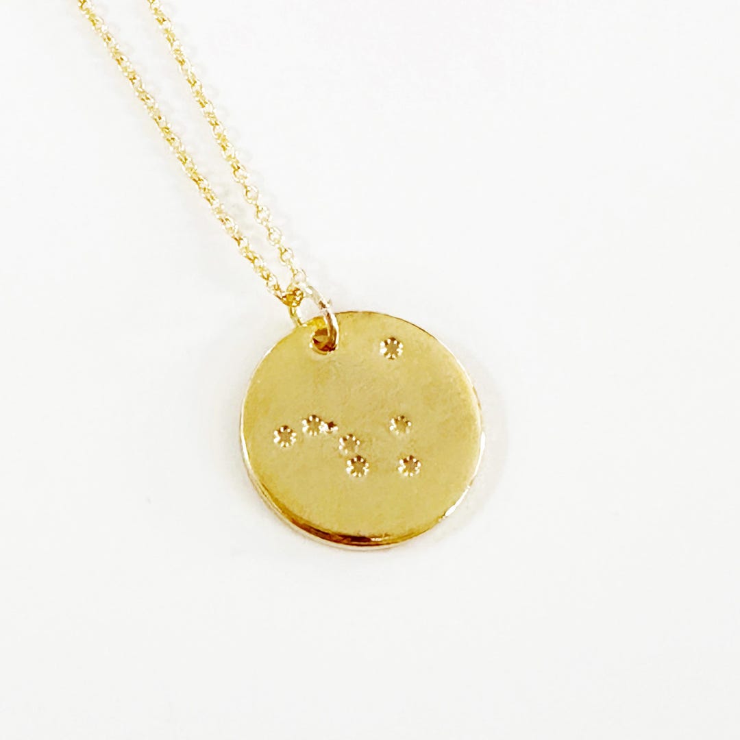 Ursa Major, the Big Dipper and North Star Hand Stamped Constellation ...