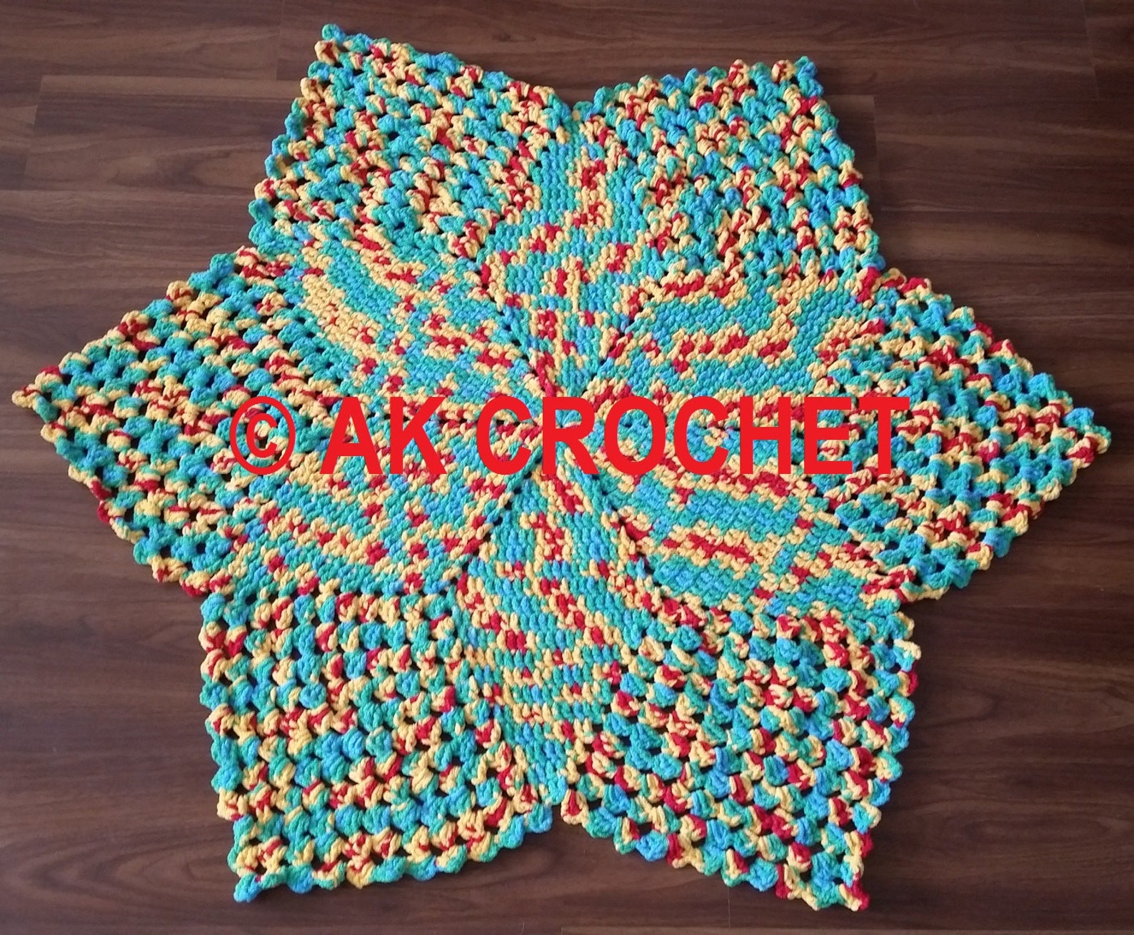 AK Crochet Star PATTERN - Etsy