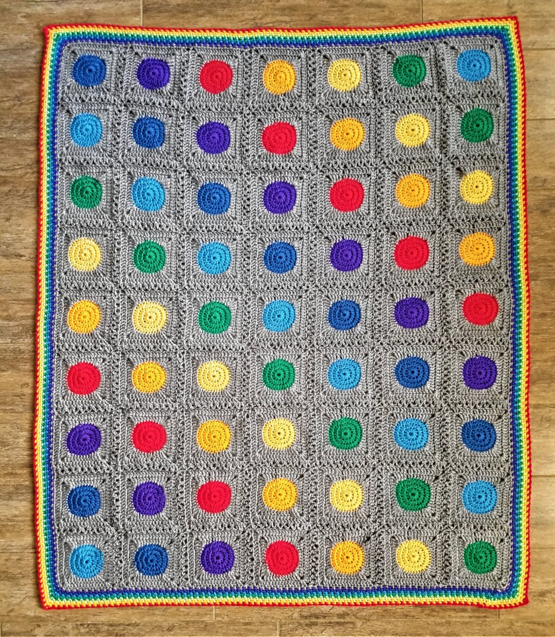 AK Crochet and Sew "sprinkle" Baby Blanket PATTERN - Etsy
