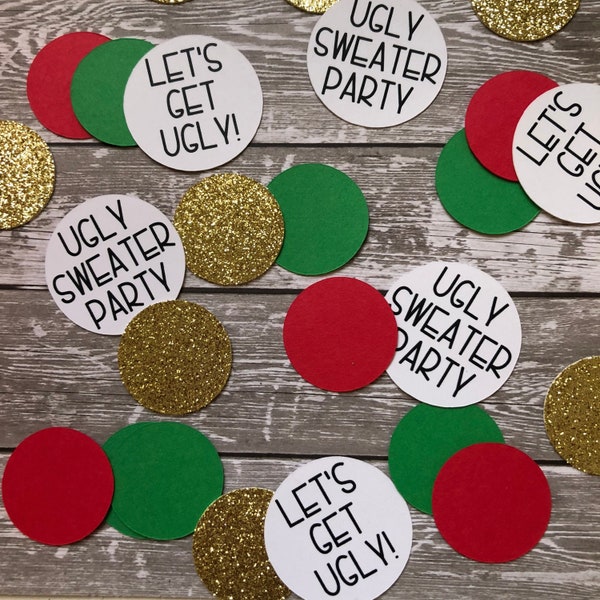 Ugly Sweater Favors - Etsy