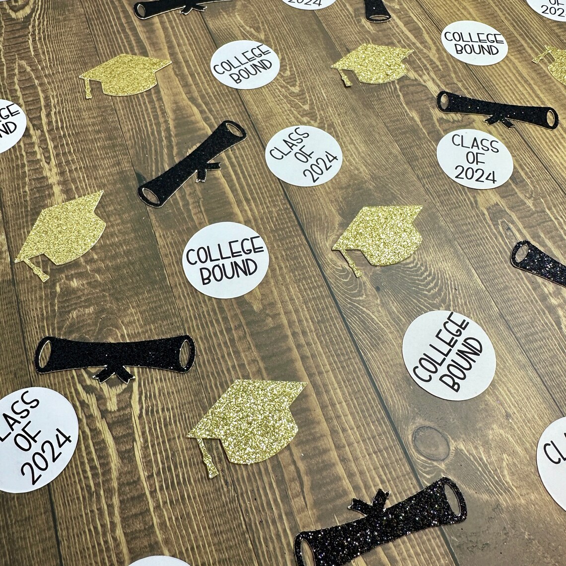CUSTOM Graduation Confetti, Personalized Graduation Confetti, Class of ...