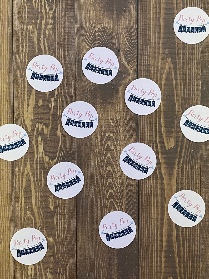 Custom Printed Logo Confetti Custom Confettipersonalized - Etsy