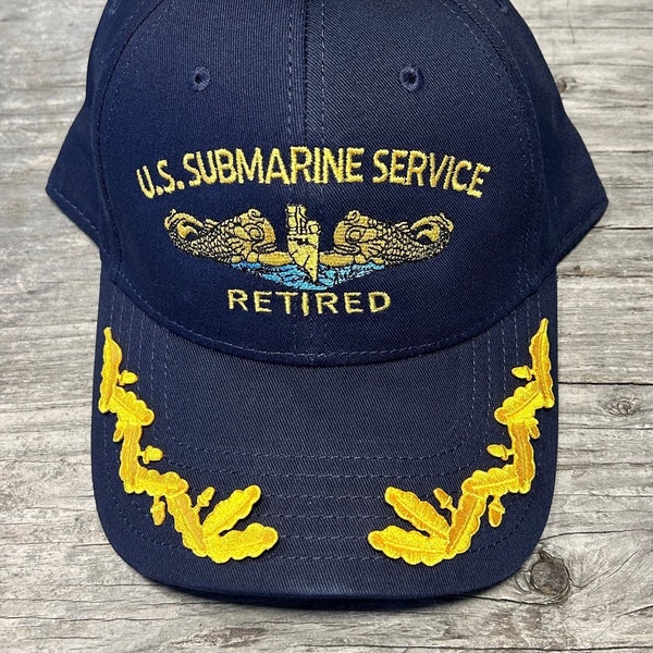 Us. Navy Officers Cap With Scrambled Eggs - Etsy