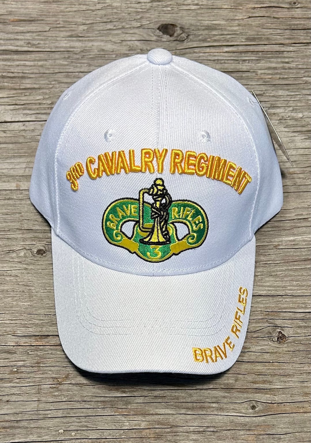 US Army 3rd Armored Cavalry Regiment Ball Cap Brave Rifles OIF OEF Vet ...