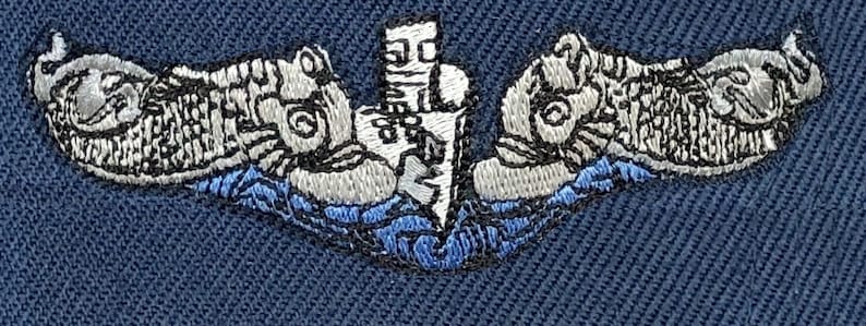 USS Spadefish SSN-668 Ball Cap Submarine Enlisted Silver | Etsy