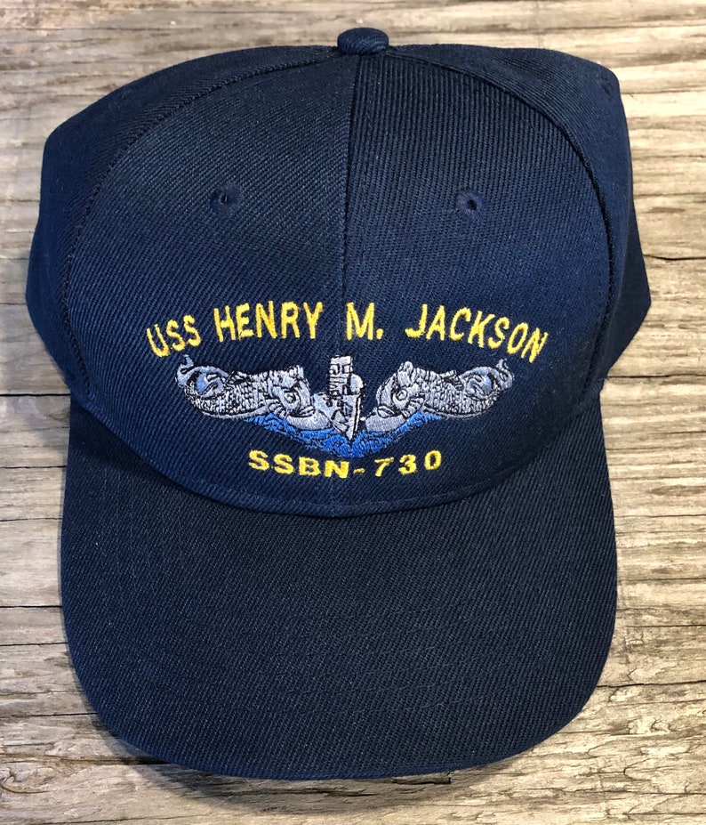 USS Henry M. Jackson SSBN-730 Ball Cap Embroidered Submarine | Etsy