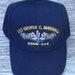USS George C. Marshall SSBN-654 Ball Cap Embroidered Enlisted Silver ...