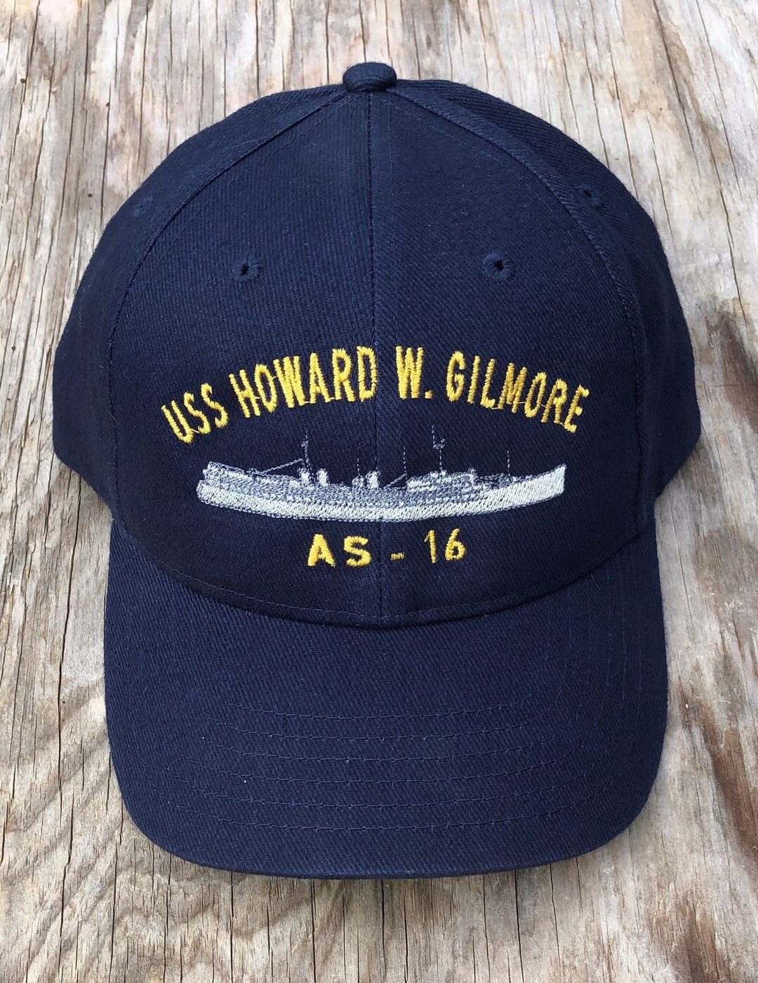 USS Howard W. Gilmore AS-16 Embroidered Ball Cap Submarine - Etsy