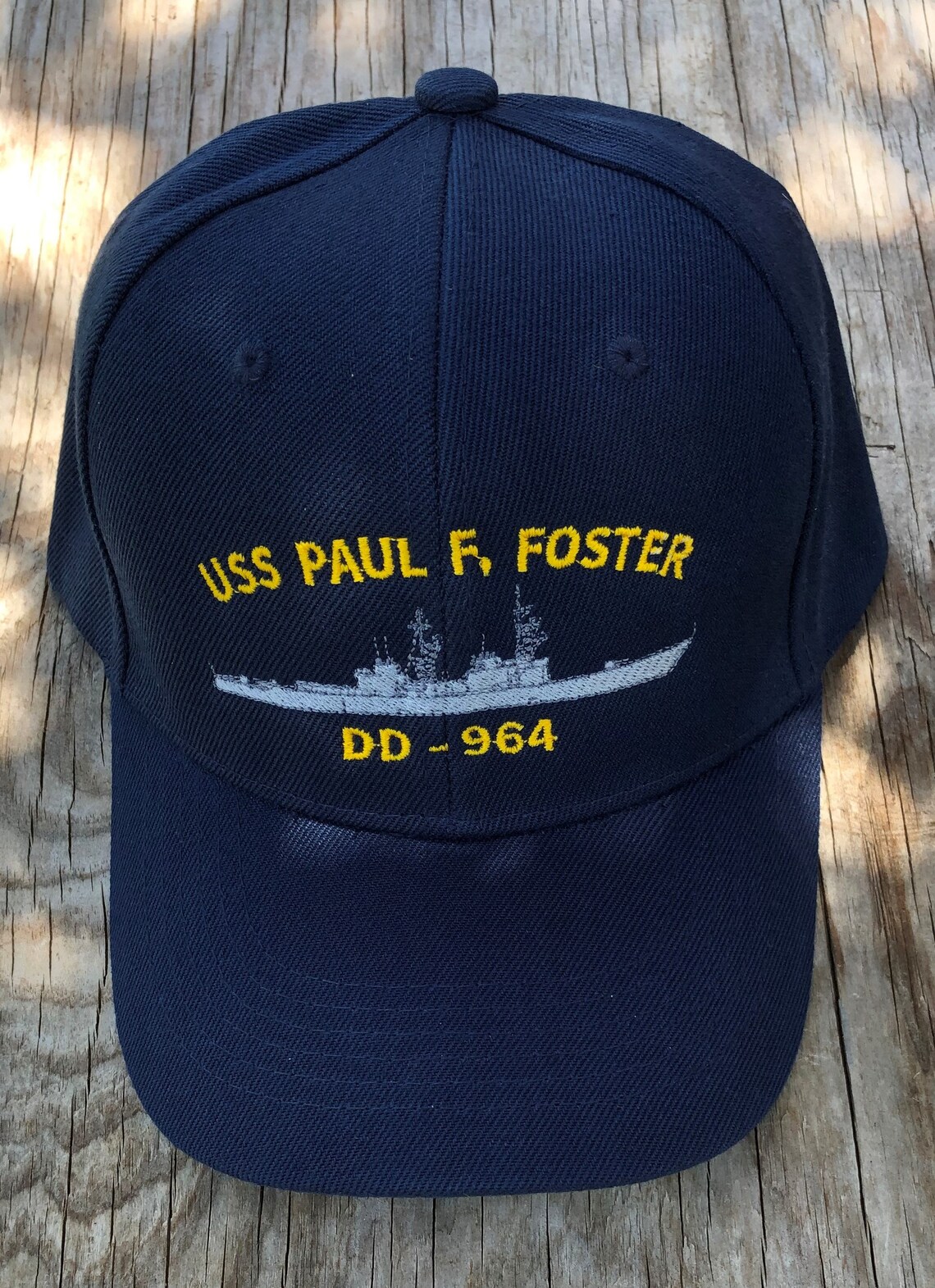 USS Paul F. Foster DD-964 Embroidered Ball Cap Sprucan - Etsy