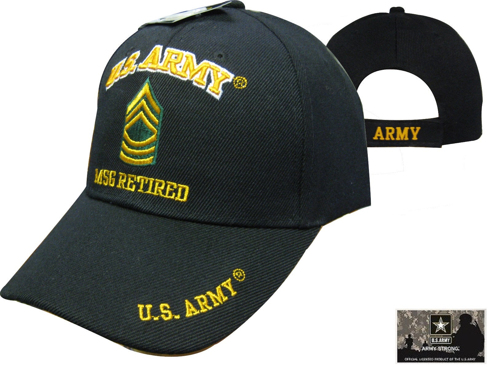 US Army Master Sergeant Retired Ball Cap E-8 MSG USA Ret - Etsy Australia