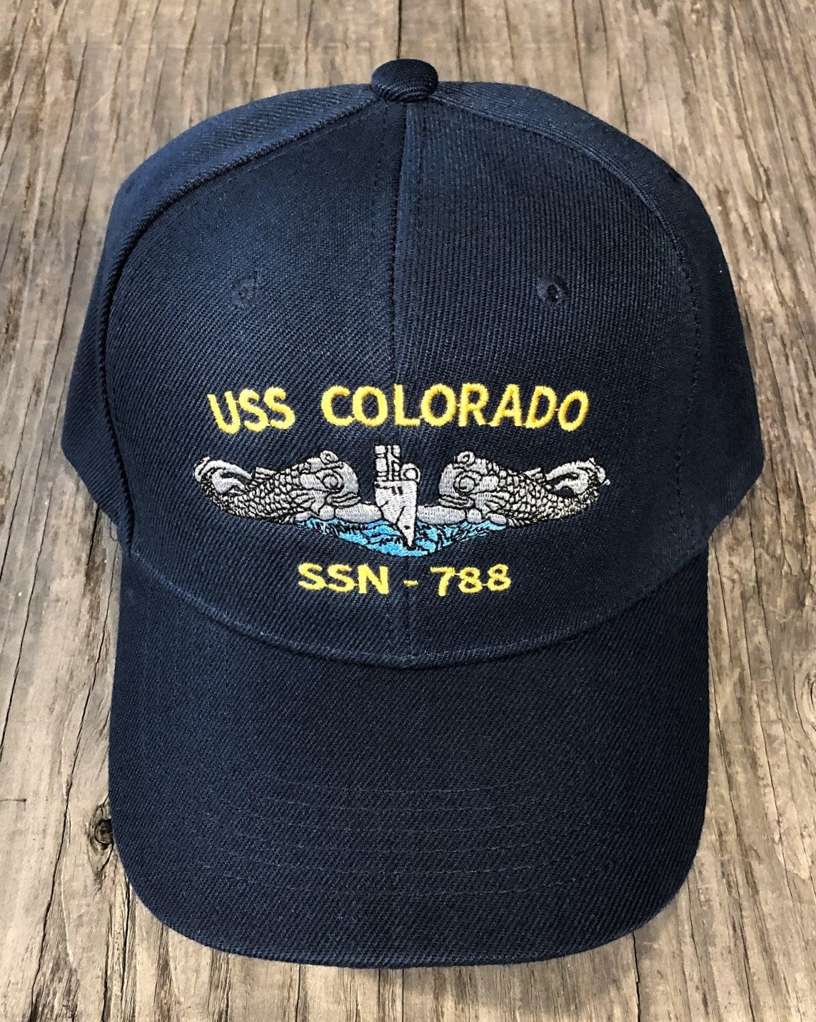 USS Colorado SSN-788 Ball Cap Submarine Enlisted Silver - Etsy UK