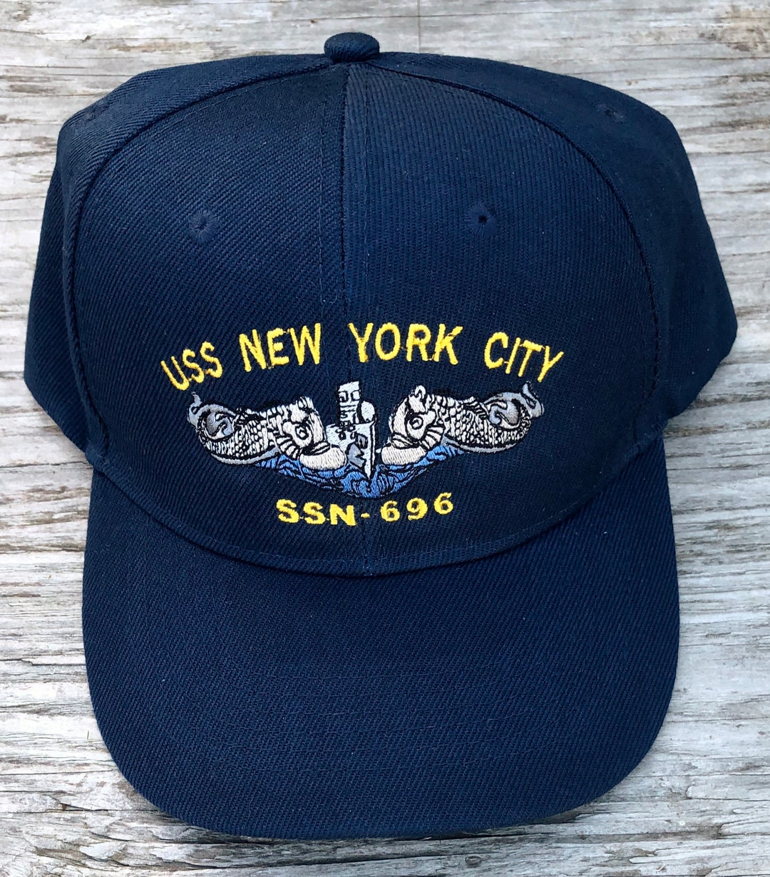 USS New York City SSN-696 Ball Cap Embroidered Submarine - Etsy