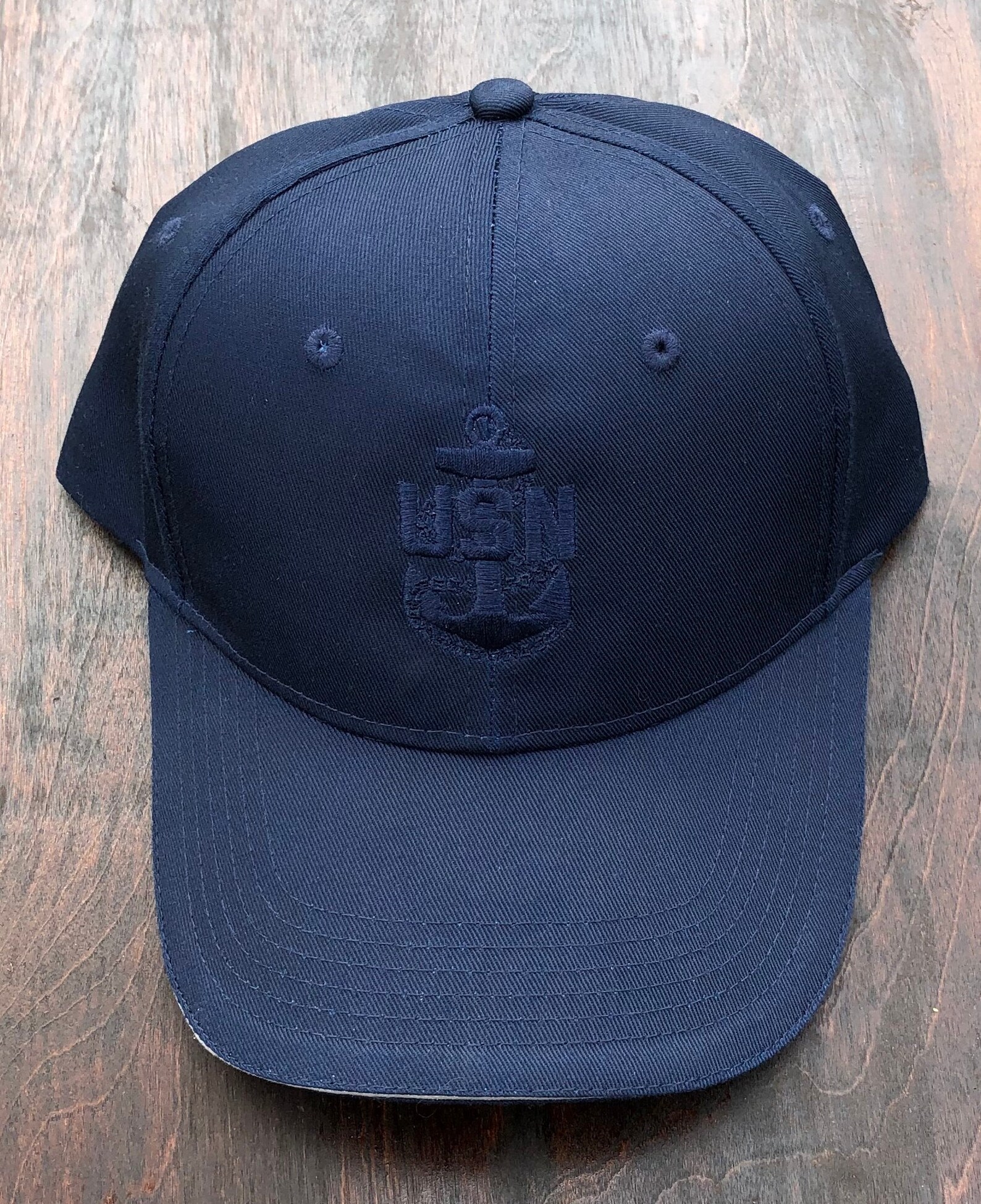 US Navy Chief Petty Officer Ball Cap CPO Blue Anchor Veteran - Etsy