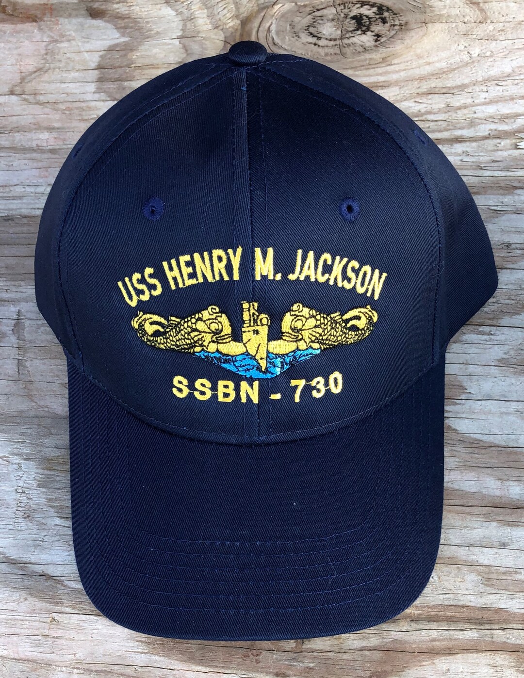 USS Henry M. Jackson SSBN-730 Ball Cap Embroidered Officer - Etsy