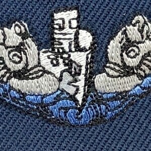 USS Columbus SSN-762 Ball Cap Embroidered Submarine Silver - Etsy