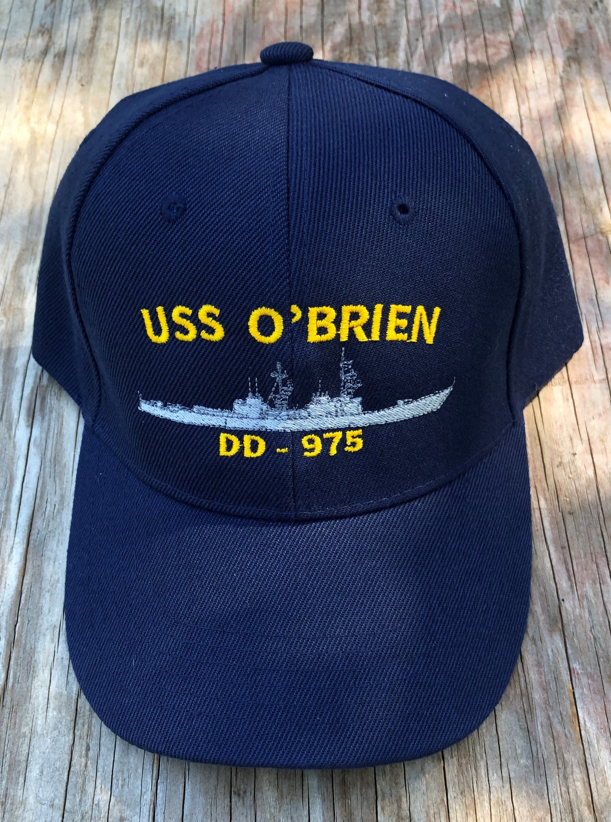 USS O'brien DD-975 Embroidered Ball Cap Sprucan Destroyer - Etsy UK