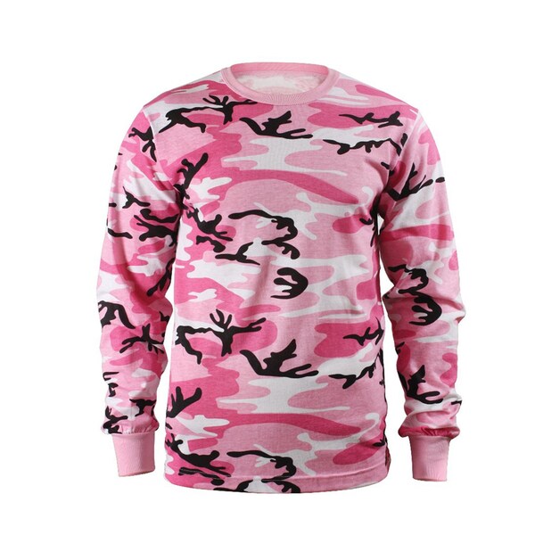 Pink Camo Tshirt - Etsy