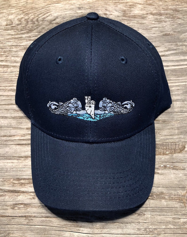 US Submarine Ball Cap Enlisted Silver DOLPHINS ONLY Navy - Etsy