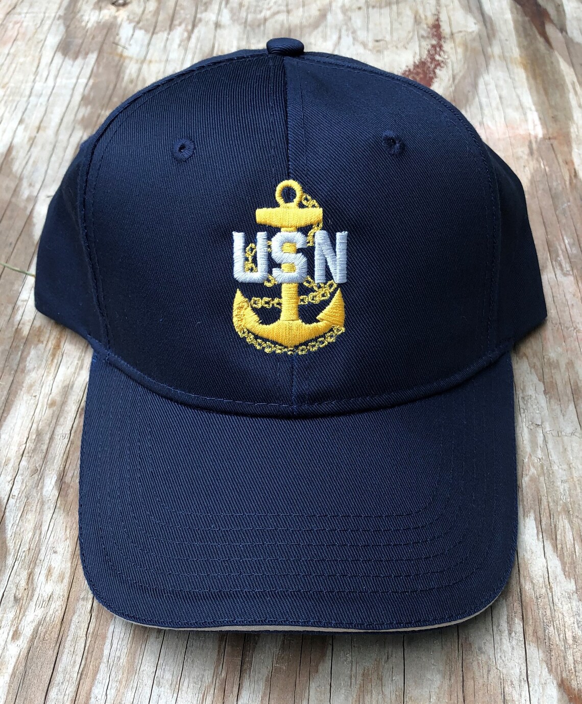 US Navy Chief Petty Officer Ball Cap CPO Gold Anchor Veteran - Etsy