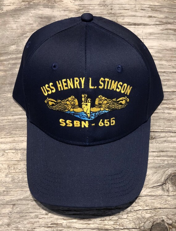 USS Henry L. Stimson SSBN-655 Ball Cap Embroidered Officer | Etsy