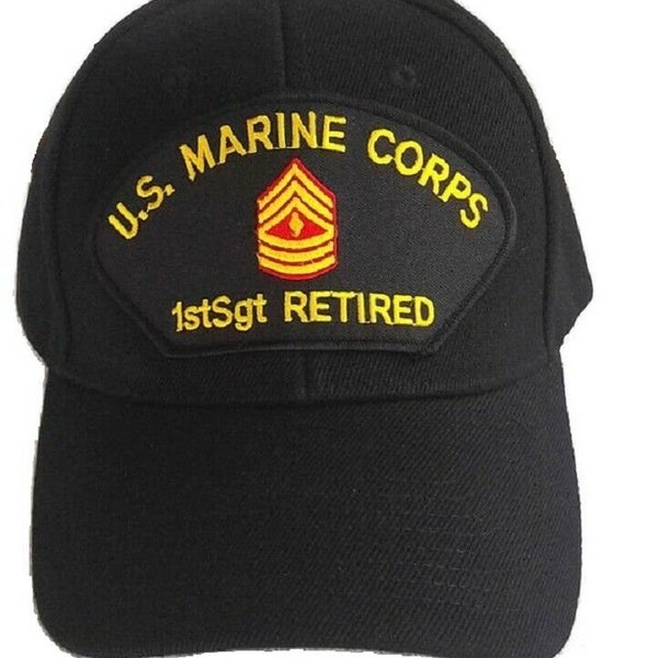 Marine Corps Retired Cap Hat - Etsy
