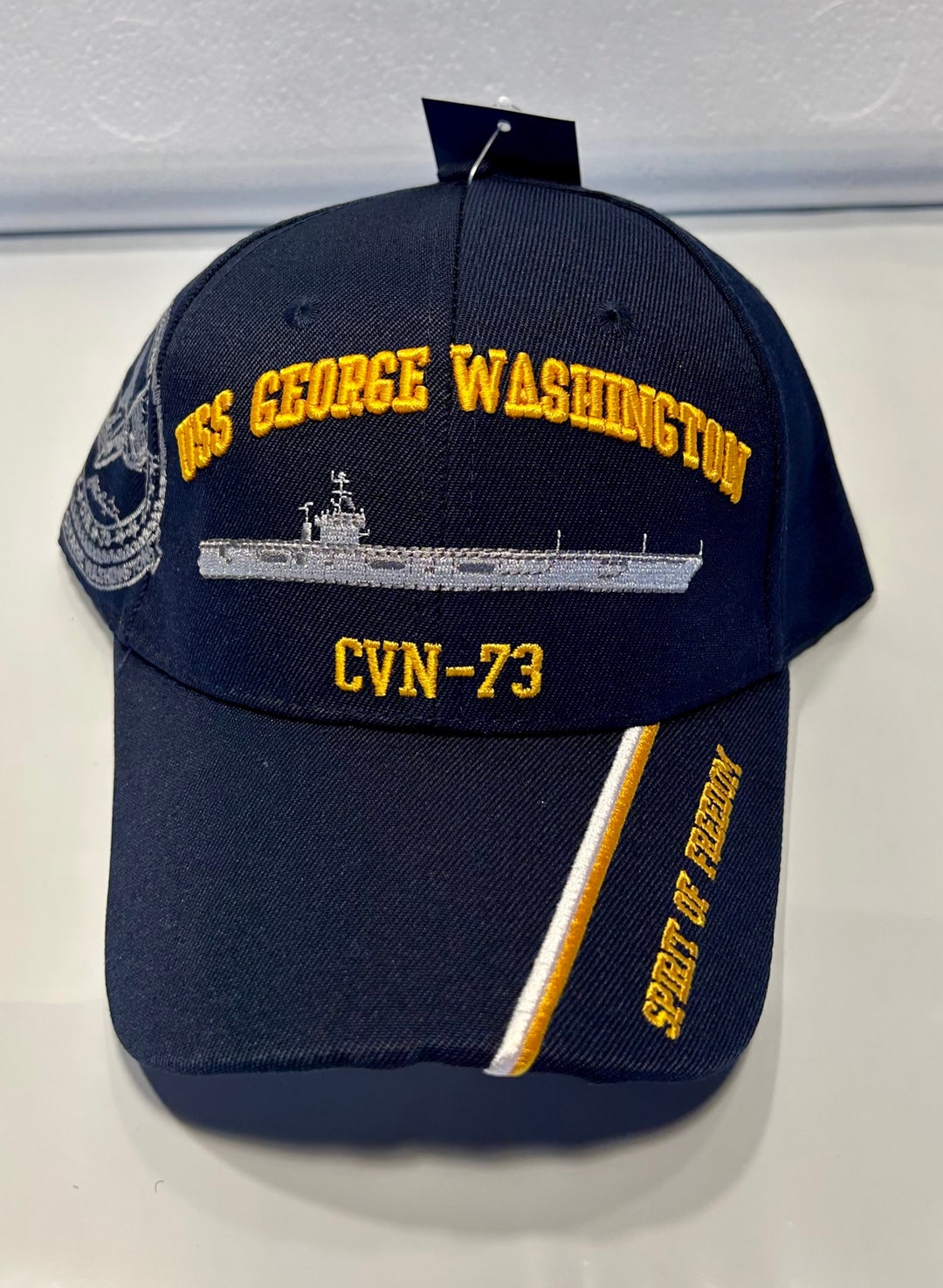USS George Washington CVN 73 Ball Cap Embroidered US Navy Vet Aircraft ...