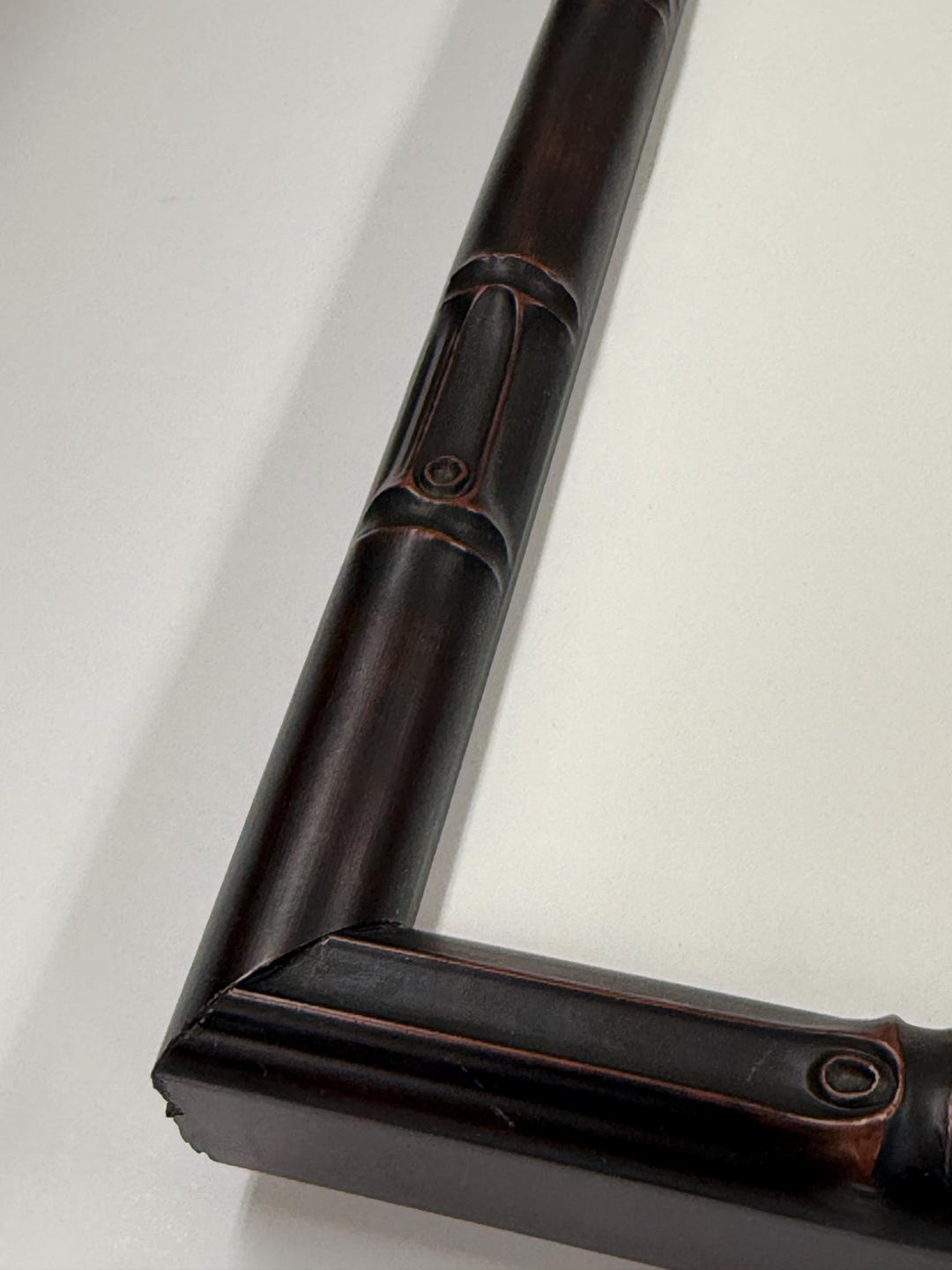 Elegant Espresso Bamboo Picture Frame - Traditional & Contemporary Home ...