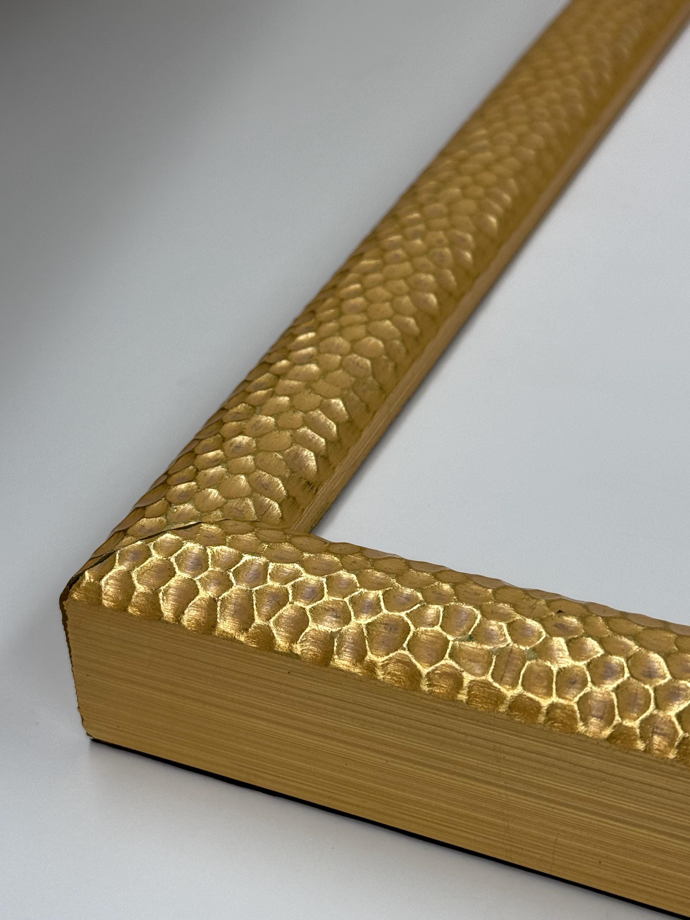 Hammered Gold Metallic Picture Frame – Traditional & Contemporary Home ...