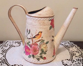 Vintage Mccoy Turtle Ceramic Watering Can Sprinkler Water Pot Pitcher ...