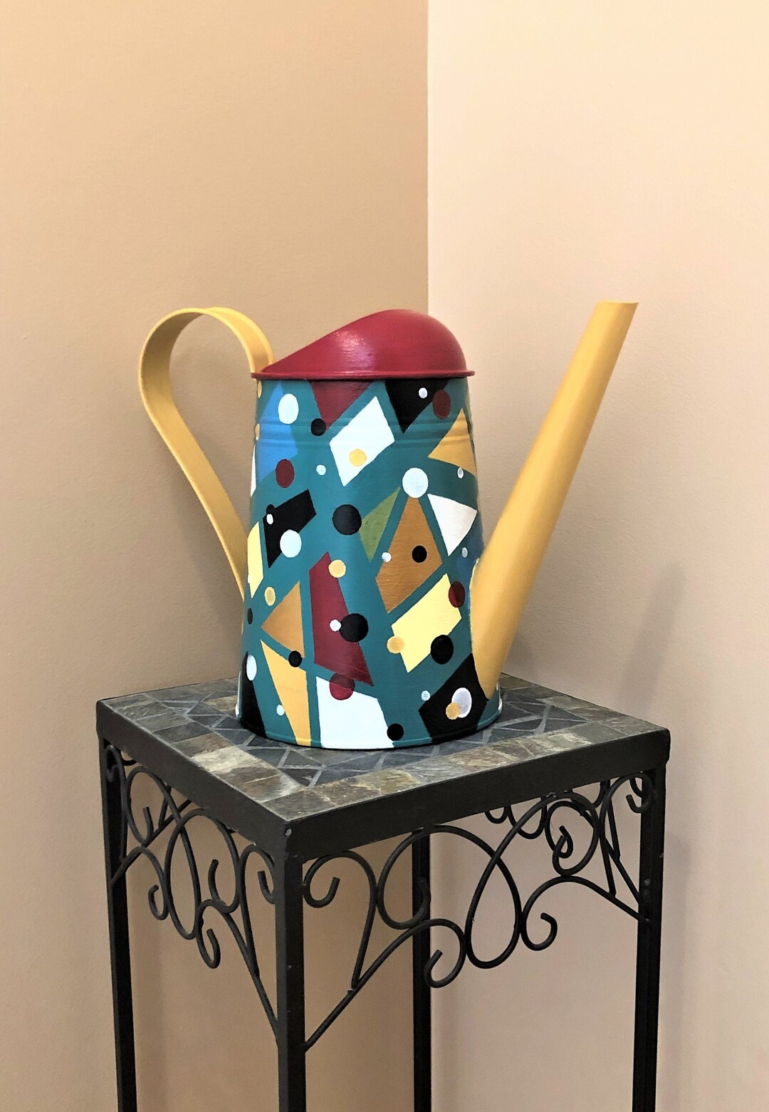 Metal Watering Can, Water Can, Metal Garden Decoration, Watering Jug ...