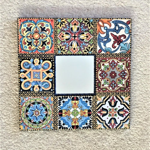 Small Moroccan Mirror Handmade Moroccan Wall Decor Moroccan | Etsy