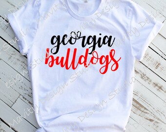 Georgia Cursive Svg - Etsy