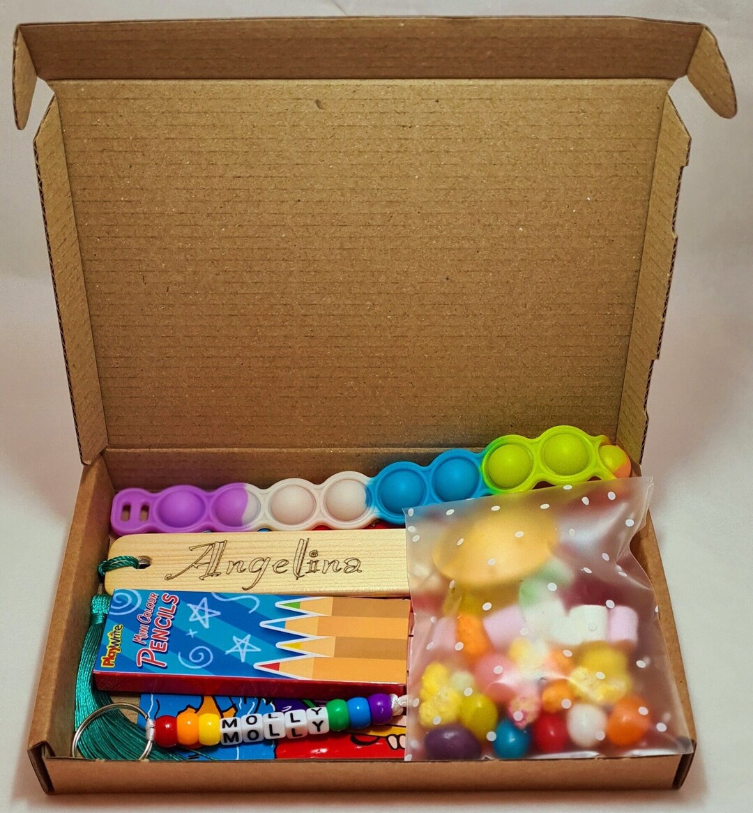 Personalised Kids Teacher Incentive Activity Box, Pupil Gifts, End of ...