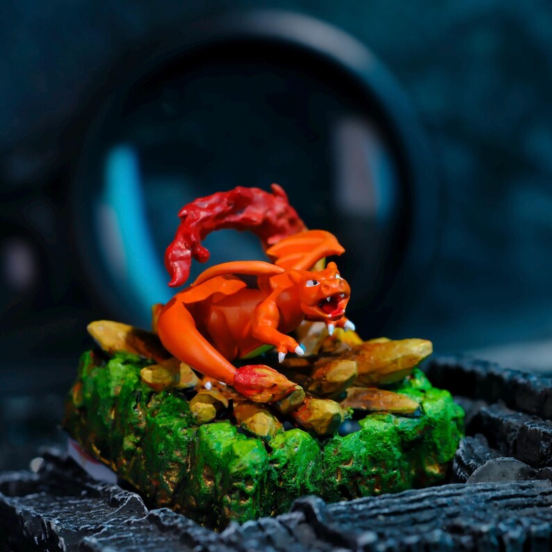 Charizard Pokemon Artisan Keycap, Custom Resin Keycap for Mechanical ...