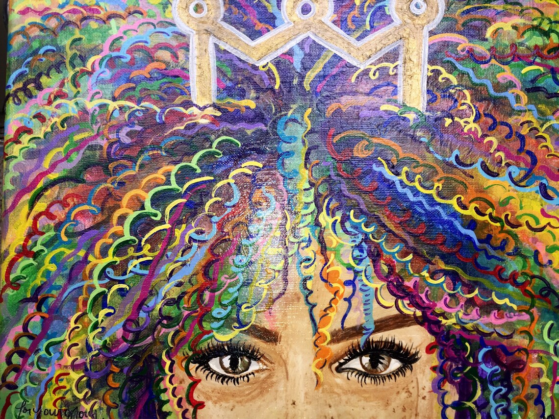 ROYAL PEACE Painting Print - Etsy