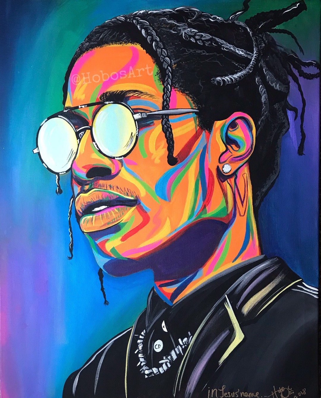ASAP Rocky Wall Art - Etsy