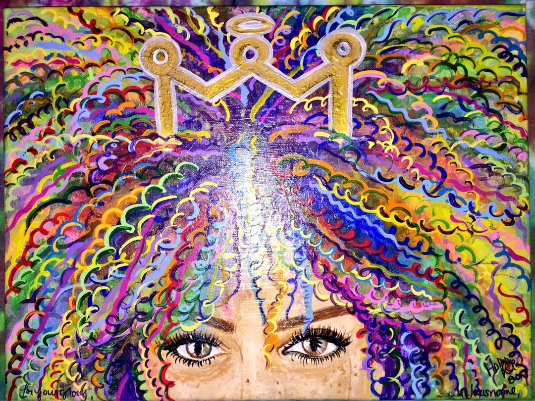 ROYAL PEACE Painting Print - Etsy