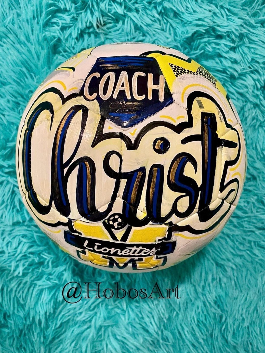 Custom Soccer Ball Hand Painted - Etsy