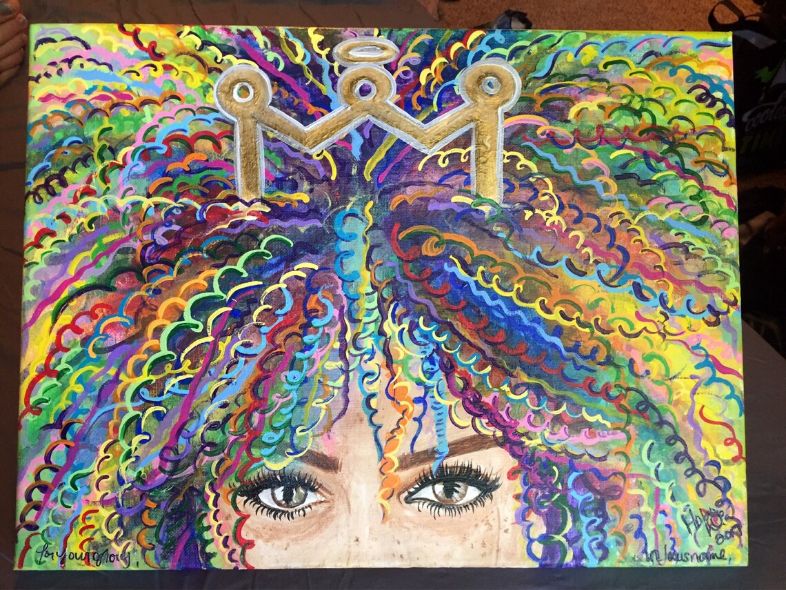 ROYAL PEACE Painting Print - Etsy